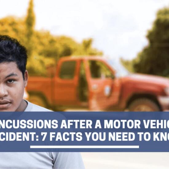 Concussions After a Motor Vehicle Accident: 7 Facts You Need To Know