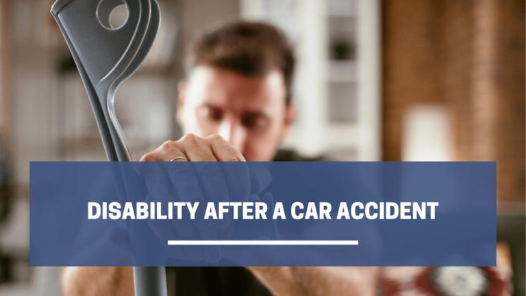 Disability After A Car Accident - The Shirvanian Law Firm